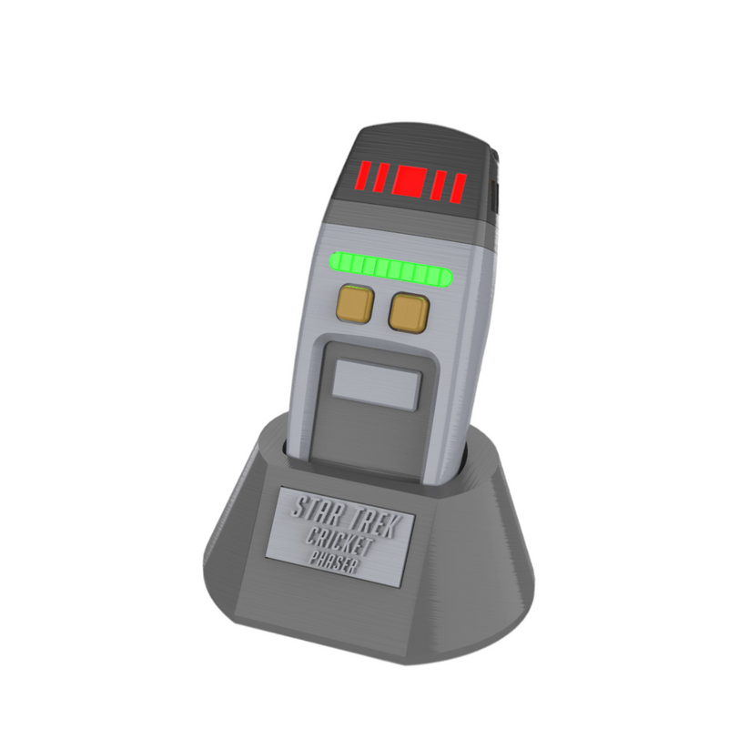 Cricket Phaser - Printable 3d model - STL files – MakerLabModels